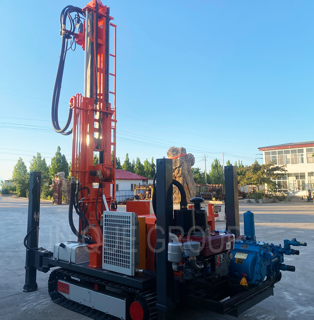 UY260 crawler well drilling machine delivered to the Philippines