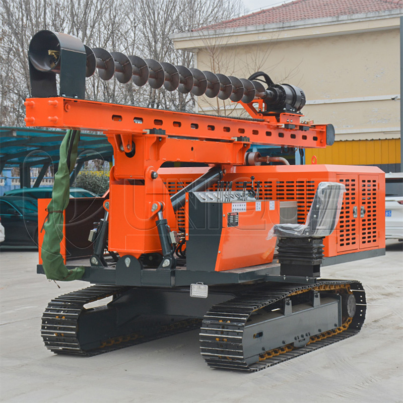 What are the Main Functions of Photovoltaic Drill Rig?
